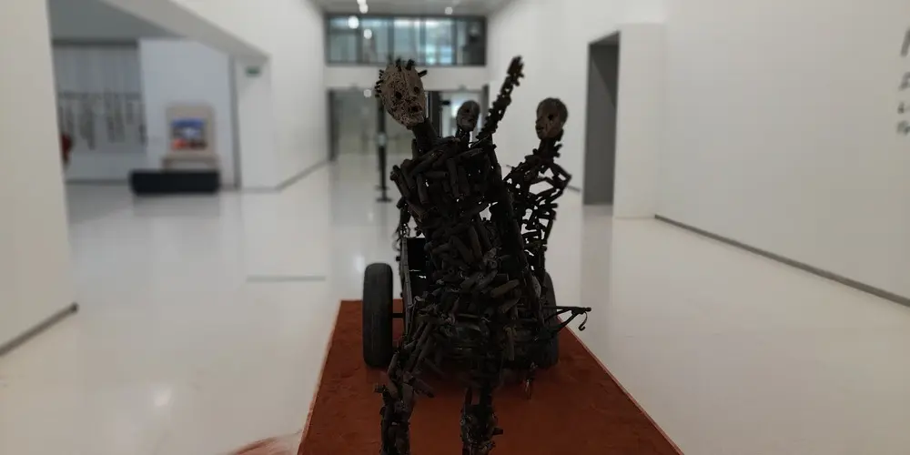 Freddy Tsimba exhibits at the Africa Museum until August 15, 2021